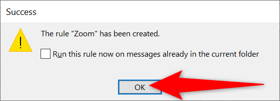 How to Create a Rule in Microsoft Outlook