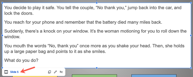 How to Create an Interactive Story in Google Slides