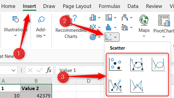 How to Make a Scatter Plot in Microsoft Excel