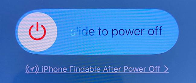 What Does "iPhone Findable After Power Off" Mean?