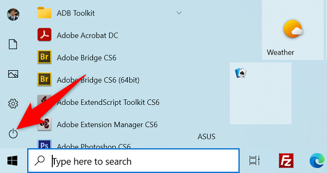 How to Restart Windows 10