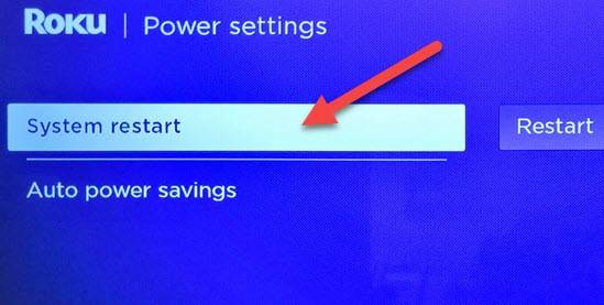 How to Restart a Roku