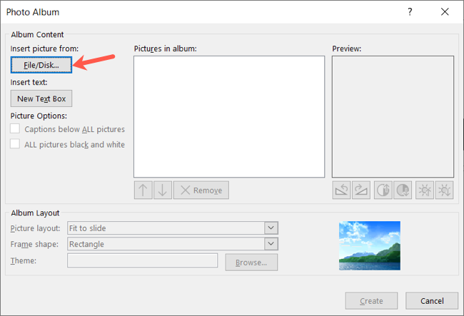 How to Create a Photo Album in Microsoft PowerPoint