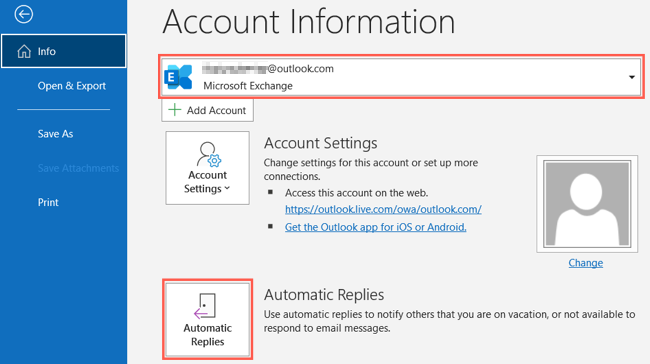 How to Set Up an Out of Office Message in Outlook