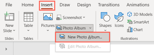 How to Create a Photo Album in Microsoft PowerPoint