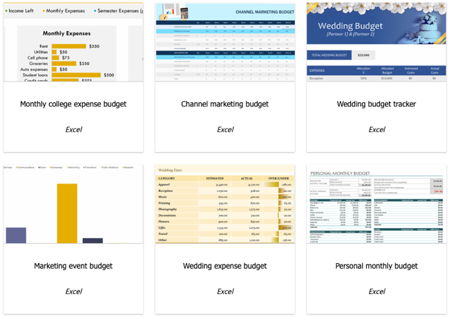How to Make a Simple Budget in Microsoft Excel