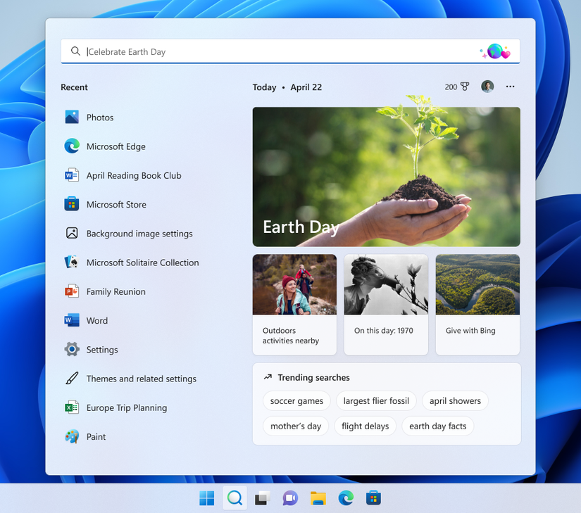 Windows 11's New "Search Highlights" Add Clutter From Bing