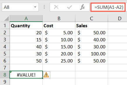 How to Fix Common Formula Errors in Microsoft Excel
