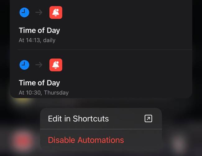 How to Hide "Running Your Automation" Notifications on iPhone and iPad