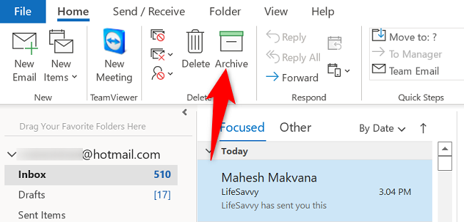 How to Archive Outlook Emails