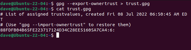 How to Back Up and Restore Your GPG Keys on Linux