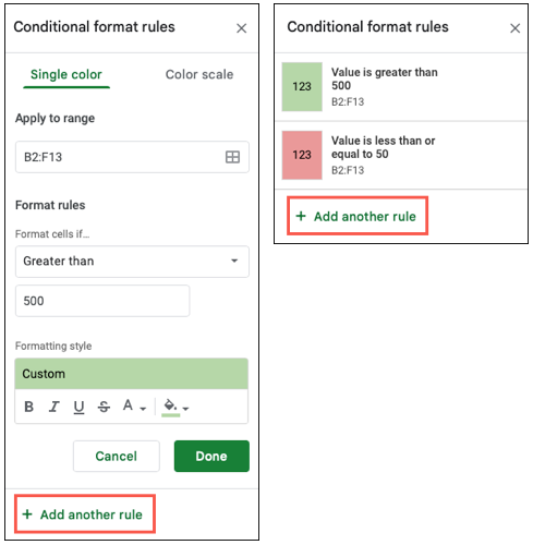 How to Automatically Highlight Values in Google Sheets