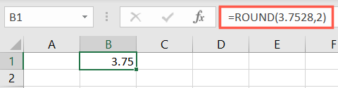 How to Use the ROUND Functions in Microsoft Excel