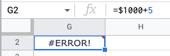 How to Fix a Formula Parse Error in Google Sheets
