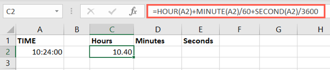 How to Convert Time to Decimals in Microsoft Excel