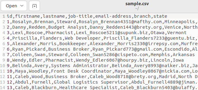 How to Parse CSV Data in Bash