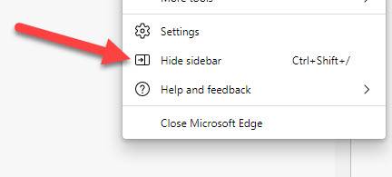 How to Disable the Sidebar in Microsoft Edge