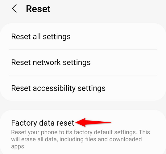 How to Factory Reset a Samsung Android Phone
