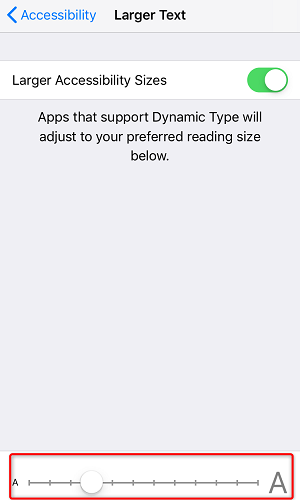 How to Change Font Size on iPhone