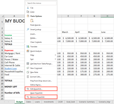 How to Link to Another Sheet in Microsoft Excel