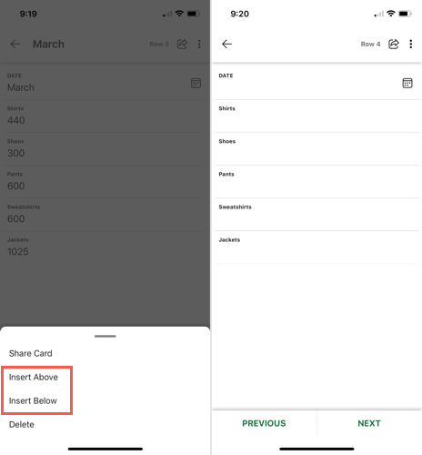 How to Easily Work With Excel Tables in the Mobile App