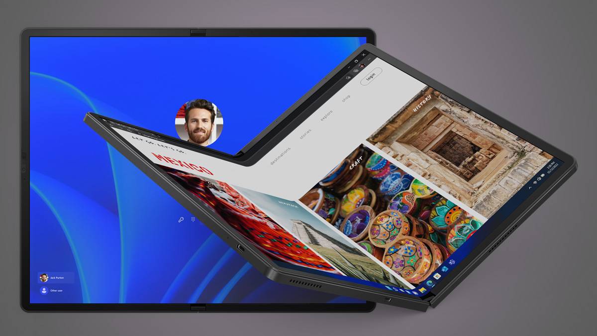 Lenovo's New ThinkPad X1 Fold Has a Bending 16.3-inch Screen