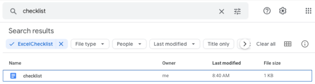 How to Search Within a Google Drive Folder