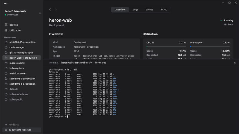 Managing Kubernetes From Your Desktop With Infra App