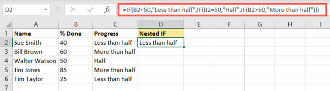How to Use the IFS Function in Microsoft Excel