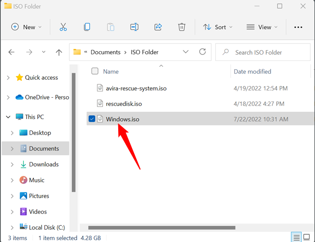 How to Mount an ISO Image on Windows 11