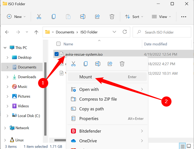 How to Mount an ISO Image on Windows 11