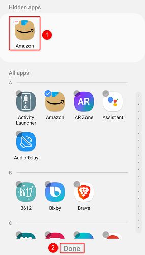 How to Hide Apps on a Samsung Phone