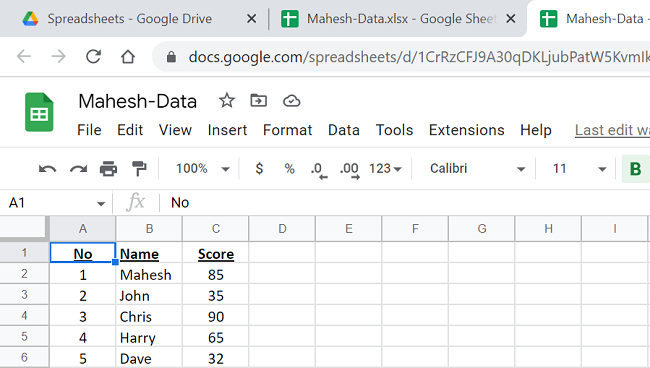 How to Convert an Excel Sheet to Google Sheets