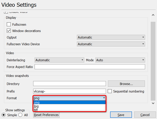 How to Take Snapshots in VLC