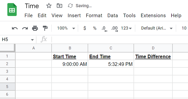How to Add or Subtract Time in Google Sheets