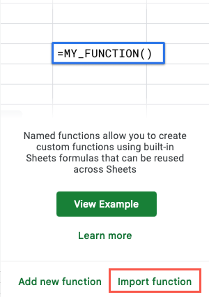 How to Create Custom Functions in Google Sheets