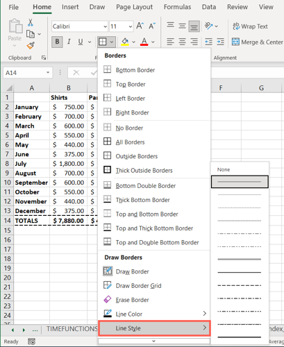 How to Remove Dotted Lines in Microsoft Excel