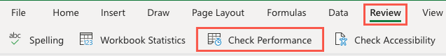 How to Optimize Workbook Performance in Excel for the Web