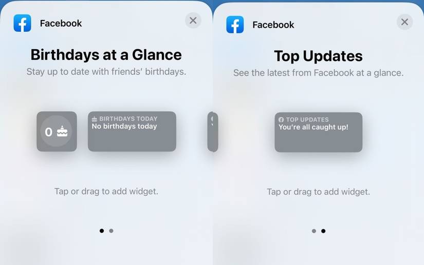 Facebook Can Now Stay Glued to Your iPhone's Lock Screen
