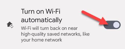 How to Automatically Turn On Wi-Fi on Android