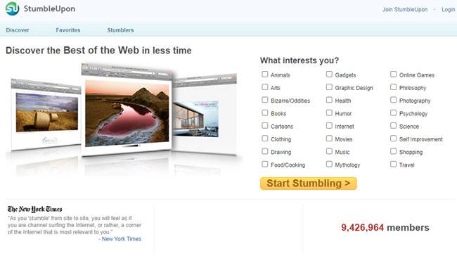 StumbleUpon Made the Internet Feel Small
