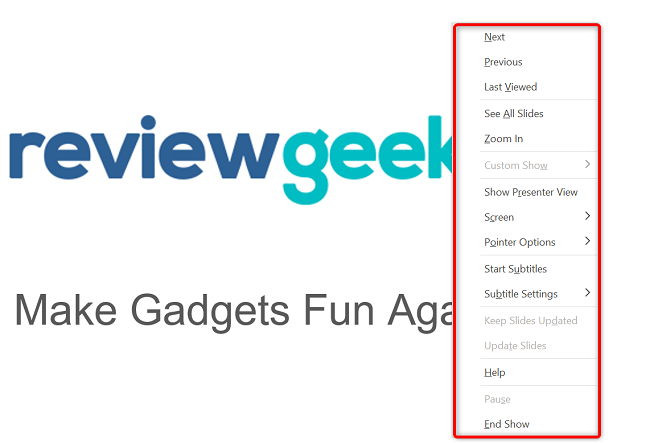 How to Start a PowerPoint Slideshow