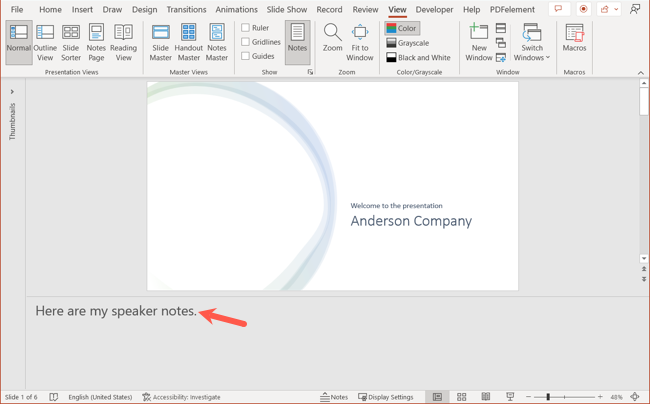How to Print a PowerPoint with Notes