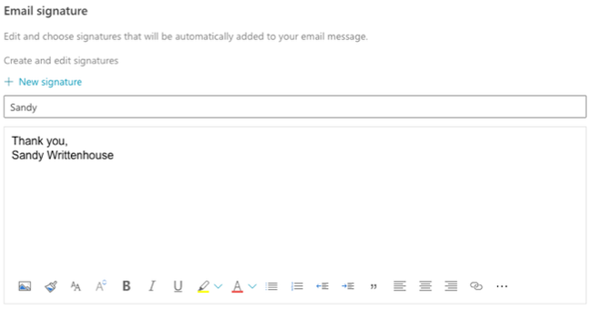 How to Add a Signature in Outlook