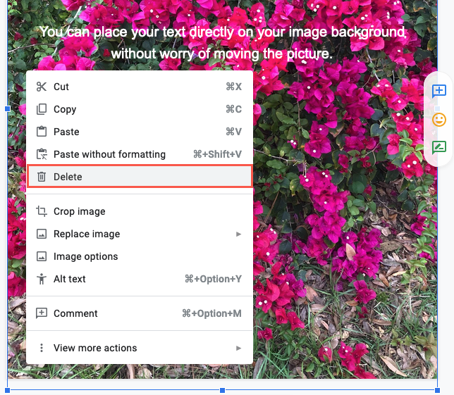 How to Add a Background Image in Google Docs