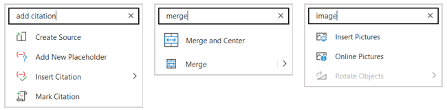 How to Quickly Search the Menus in Microsoft Office