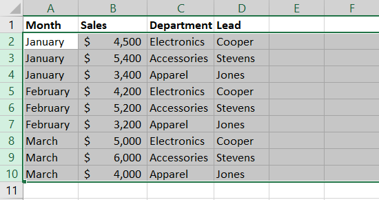 How to Group and Collapse Rows in Microsoft Excel
