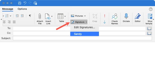 How to Add a Signature in Outlook