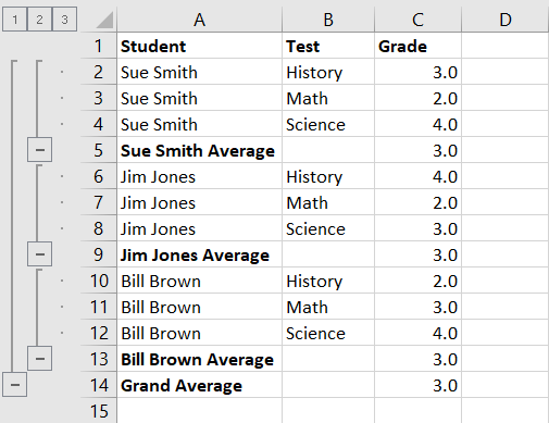 How to Use the SUBTOTAL Function in Microsoft Excel