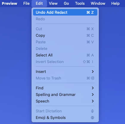 How to Redact a PDF in Preview on Mac